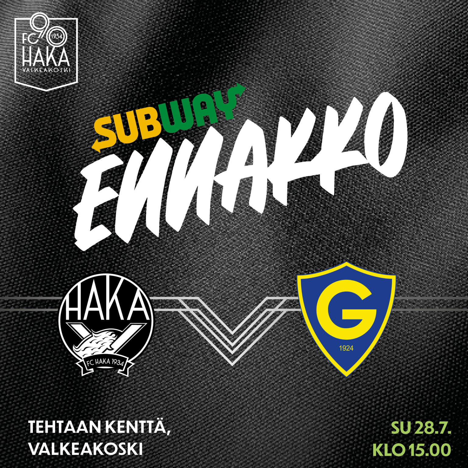 FC Haka saa Musariottelussa vastaansa Gnistanin! - FC Haka