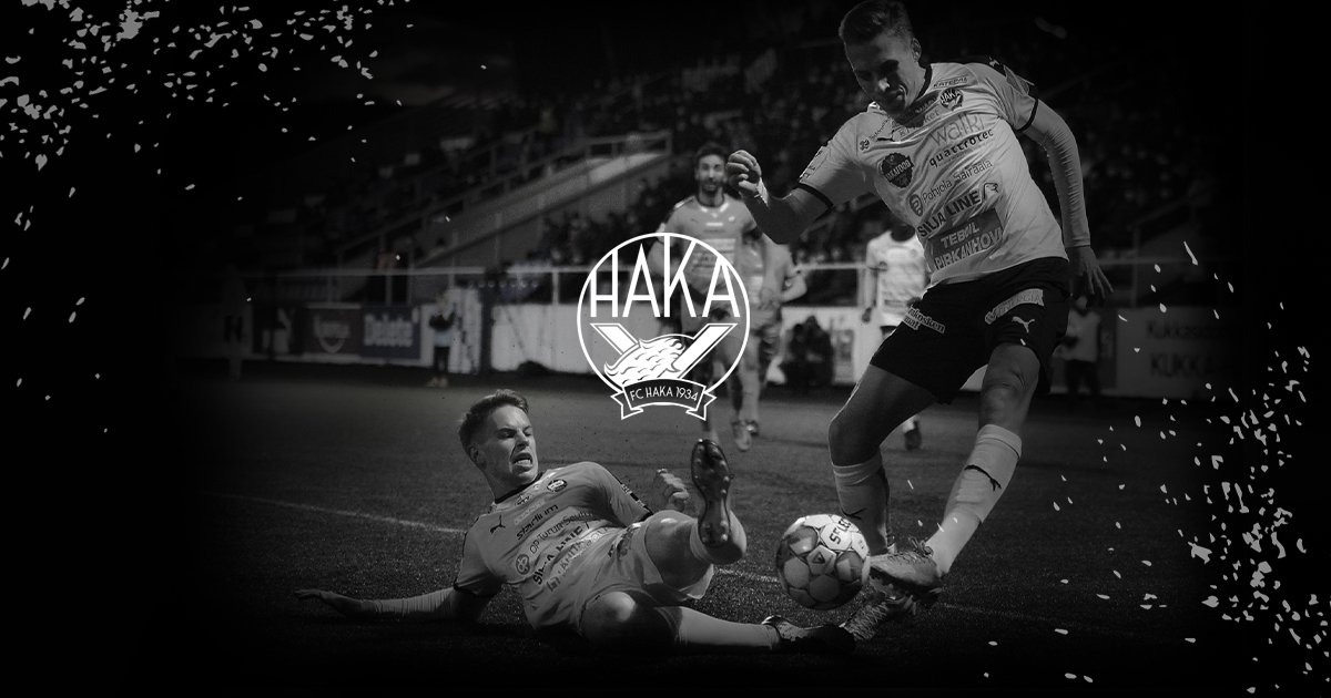 Mustavalkoinen Sydän - FC Haka